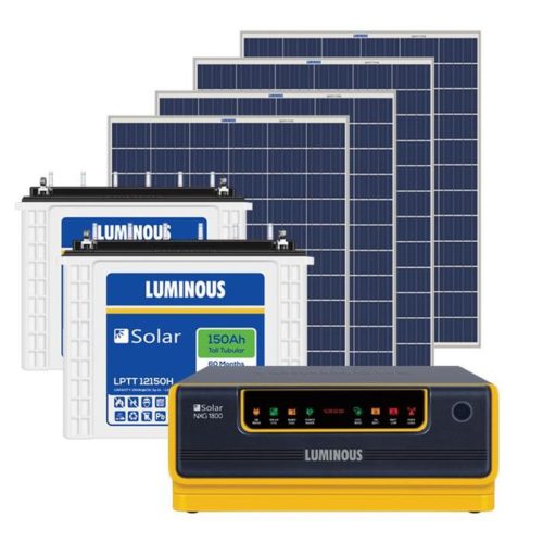 1kW Solar System Price in India with Battery & Subsidy - Kenbrook Solar