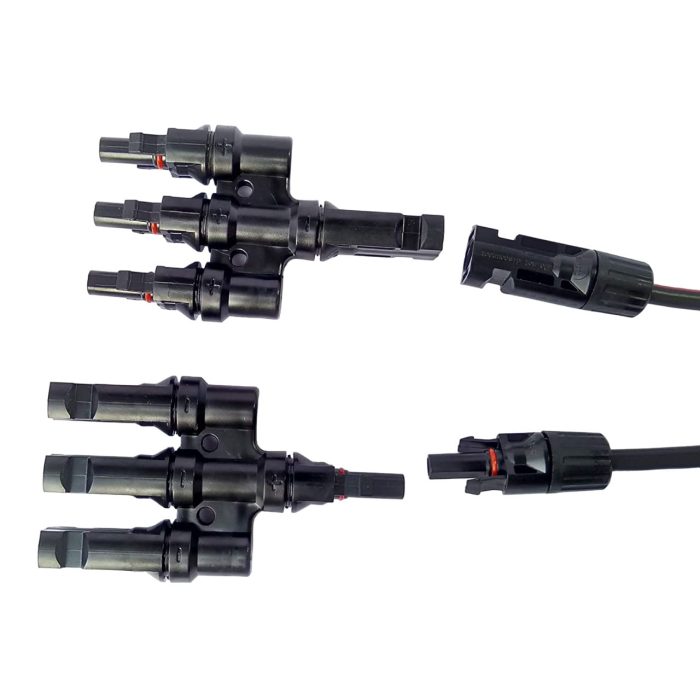 Buy 3 in 1 T3 Connector with 3 Pair MC4 Connector At Best Price in India