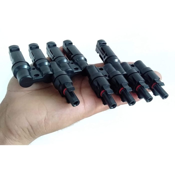 Buy 4 in 1 T4 Connector with 5 Pair MC4 Connector At Best Price in India