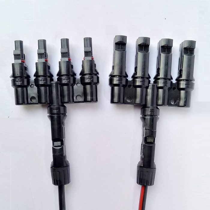Buy 4 in 1 T4 MC4 Connector with 1 Pair MC4 at Best Price