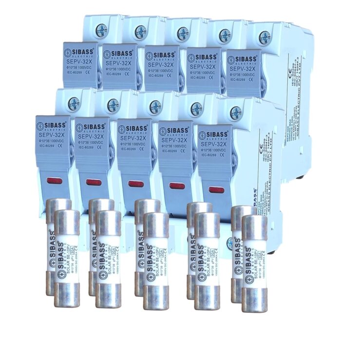 Buy Elmak 30A DC Fuse With 32A Fuse Holder at Best Price (10 Fuse Set)