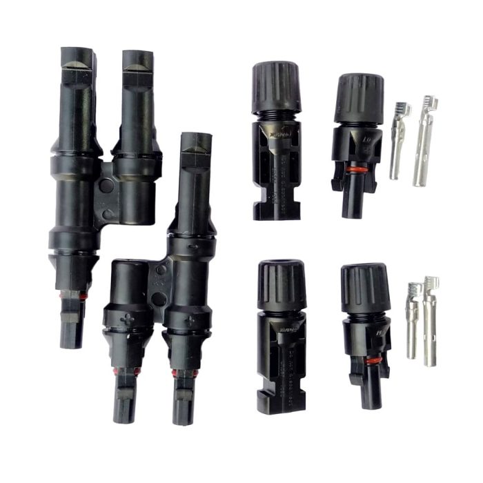 Buy 2 in 1 T2 Connector with 2 Pair MC4 Connector At Best Price in India