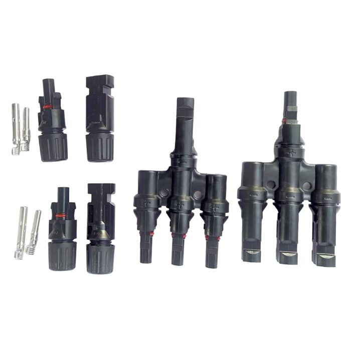 Buy 2 in 1 T2 Connector with 2 Pair MC4 Connector At Best Price in India