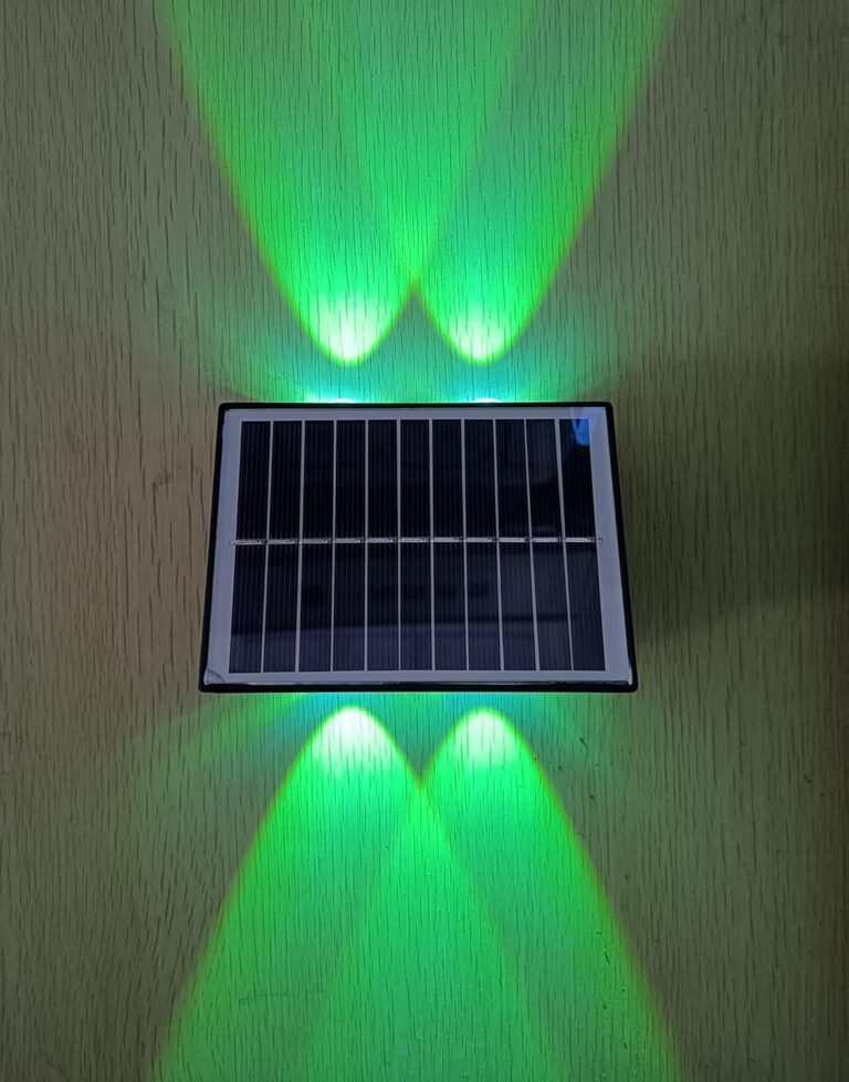 Kenbrook Solar Wall Decoration Light 2+2 Lens Waterproof Up Down ...