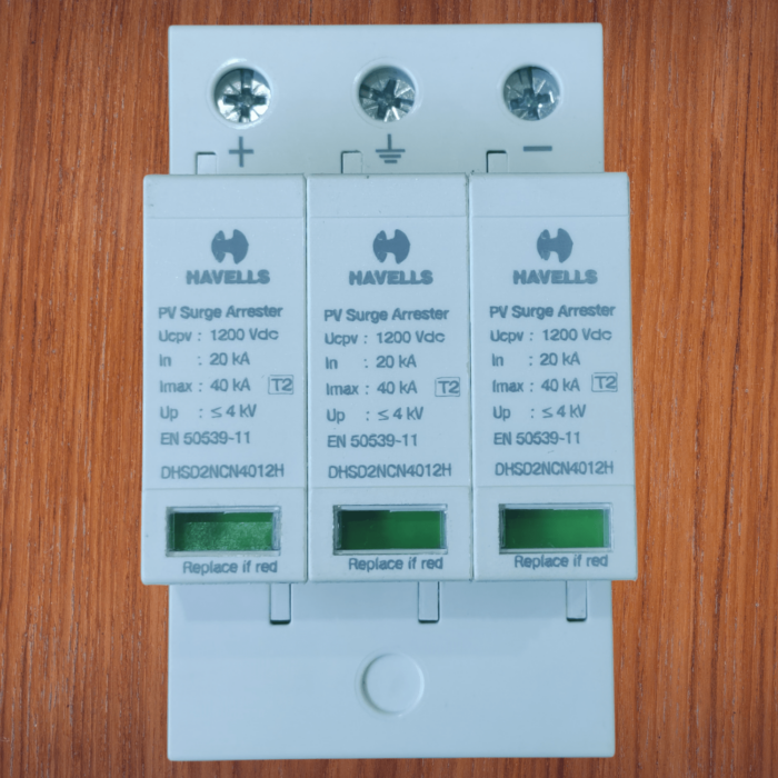 Buy 1200V Havells DC SPD 3 Pole at best price in India - Kenbrook Solar