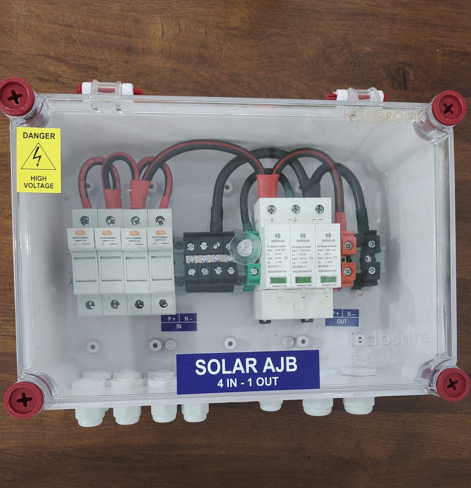 Buy AJB DCDB 4 in 1 out 1000V at Best Price in India - Kenbrook Solar