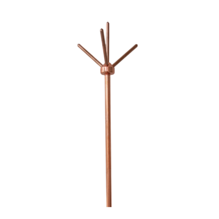 Buy 1.5 Meter 3 Earthing Rod + 1 LA at Best Price- Kenbrook Solar