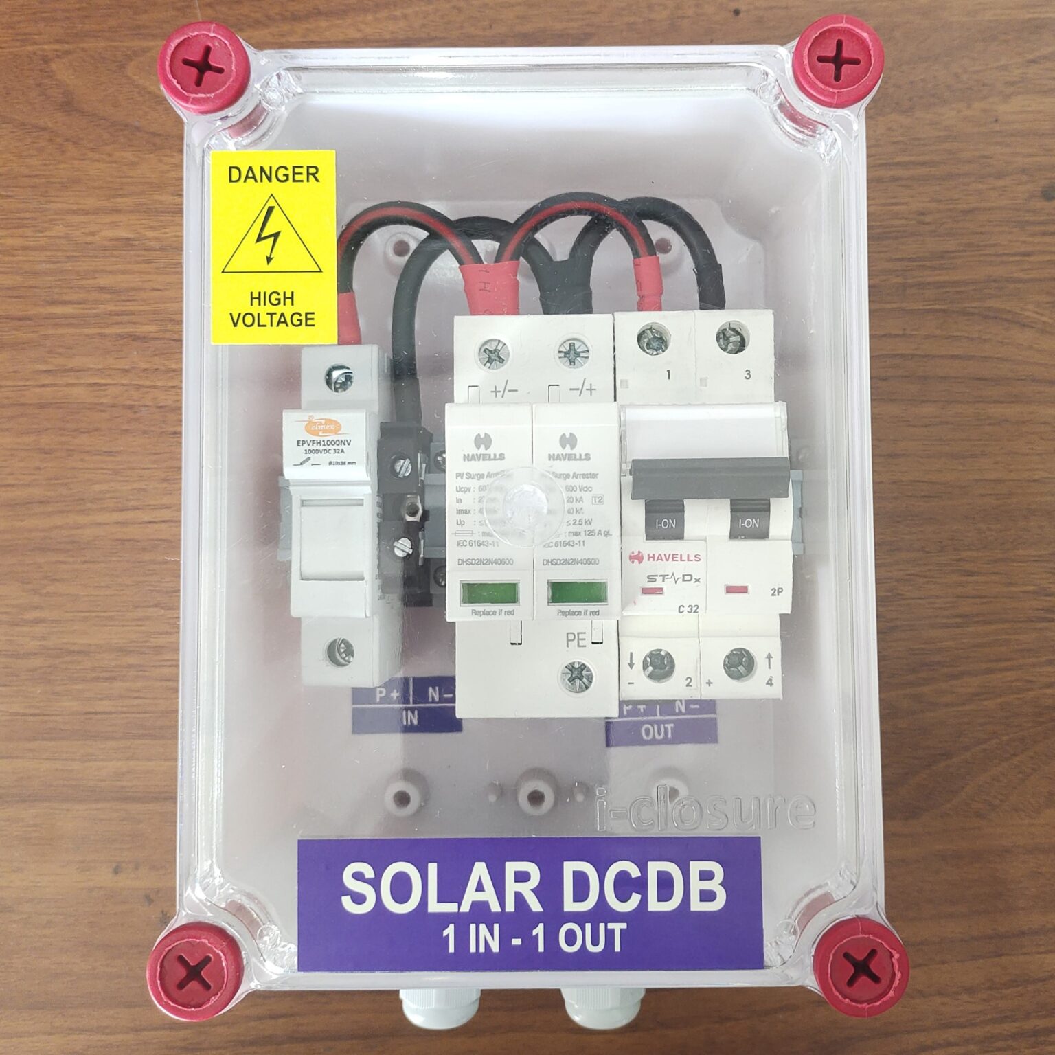 Buy DCDB 1 in 1 out 600V Havells at Best Price in India - Kenbrook Solar