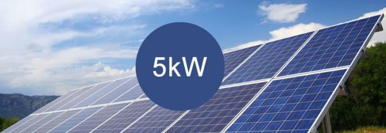5kW Solar System Price and Details for home in India - Kenbrook Solar