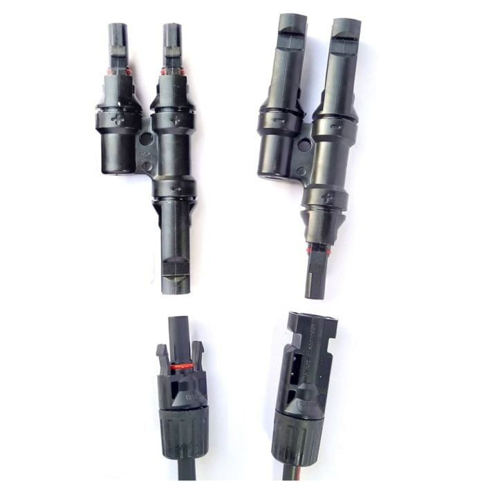 Buy 4 in 1 T4 MC4 Connector with 1 Pair MC4 at Best Price