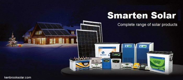 Smarten Solar Price List for Panel, Inverter, Battery & Charge Controller